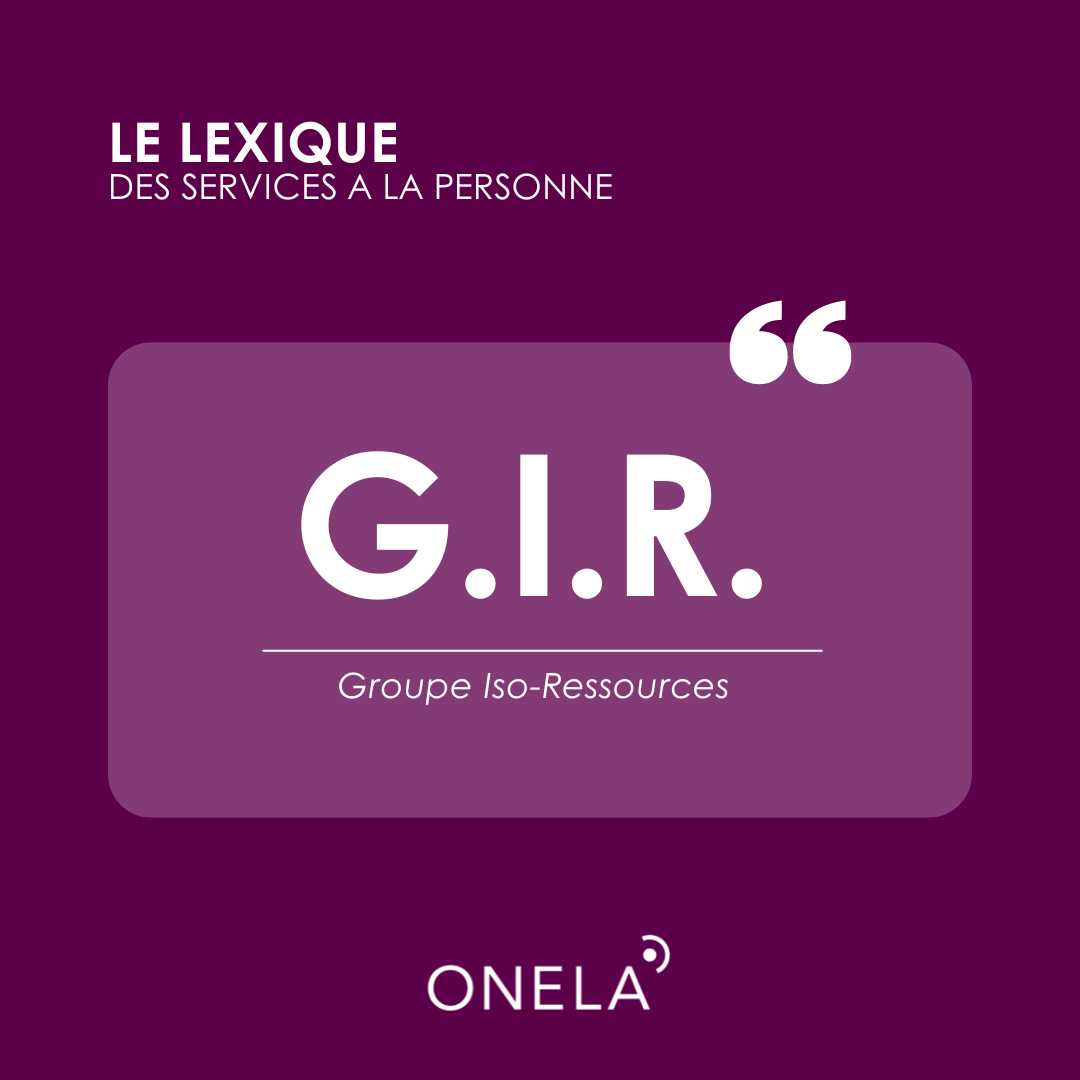 Le GIR (Groupe Iso-Ressources) - ONELA